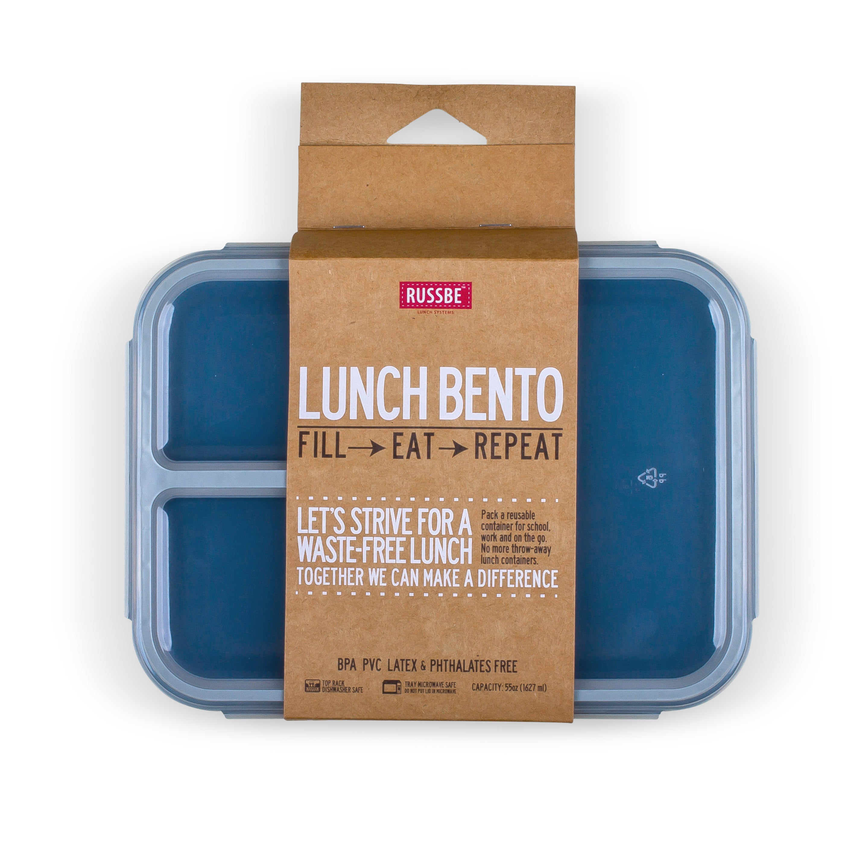 Inner Seal 54oz. Bento, Navy Blue – Russbe